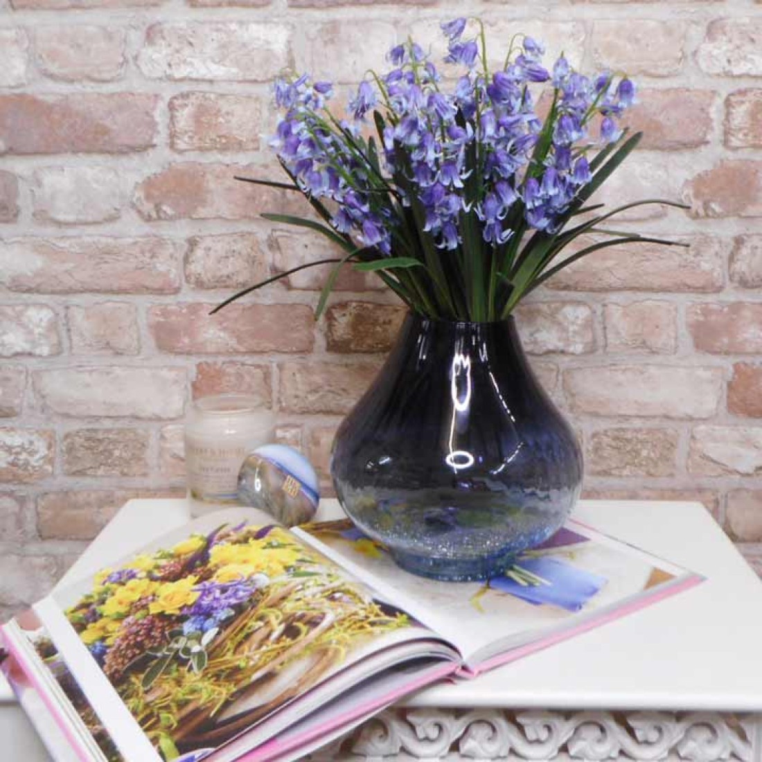 Artificial Bluebells Plant 35cm | Artificial Flowers