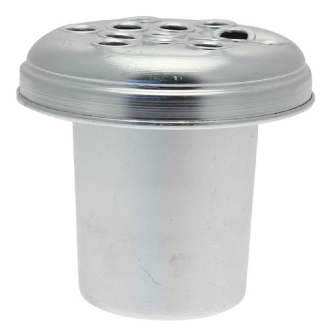 Silver Zinc Grave Pot - GP001