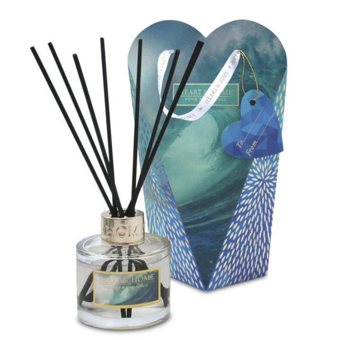 Heart and Home Reed Diffusers Ocean Sapphire | Reed Diffusers