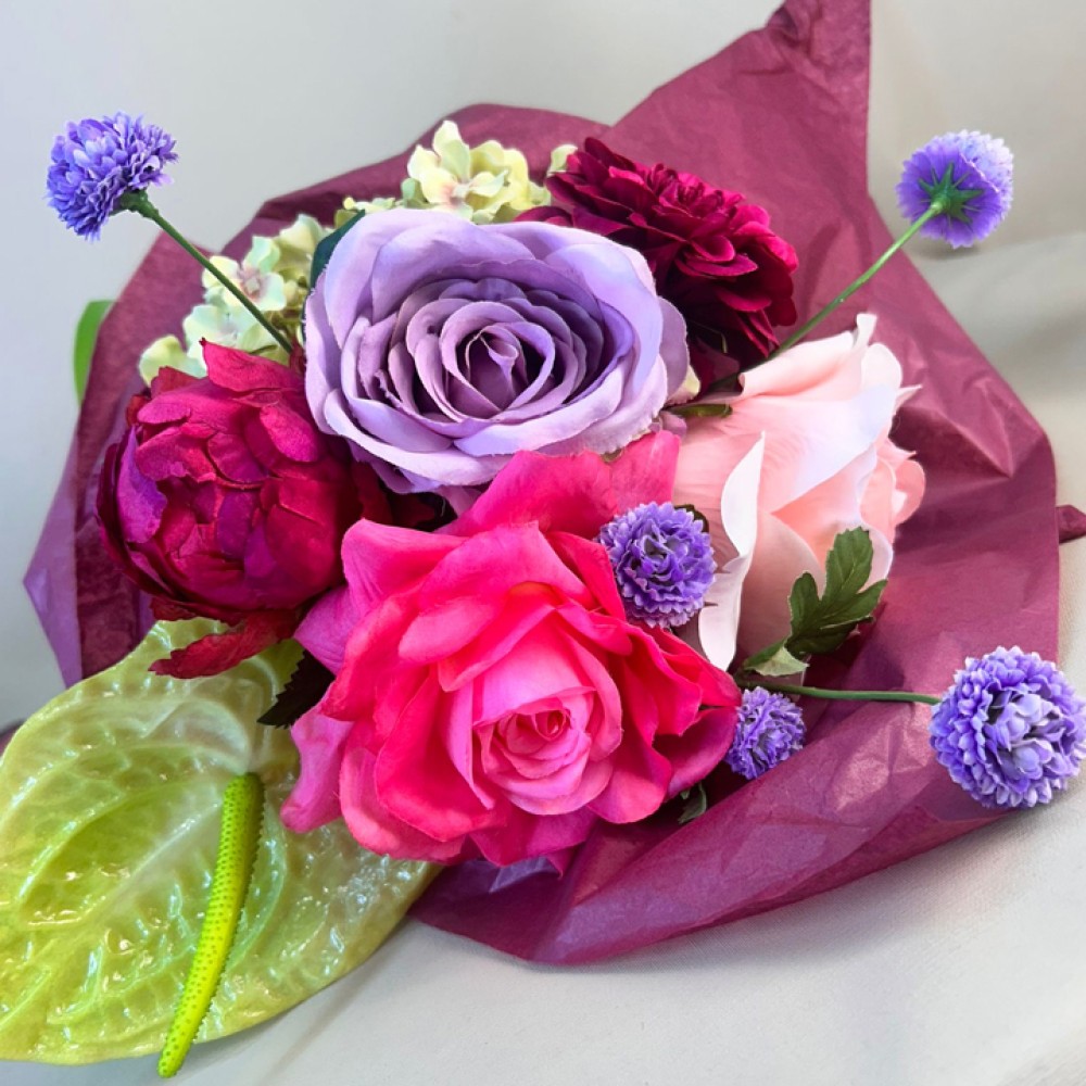 The Cady Artificial Flowers Hand Tied Bouquet | Gift Bouquets