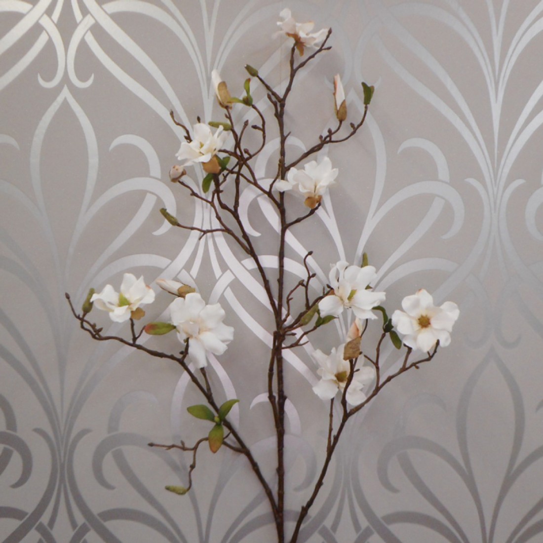 LUXE Artificial Magnolias Branch 105cm | Artificial Flowers
