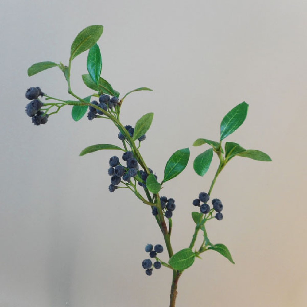 Artificial Blueberry Branch | Artificial Fruit