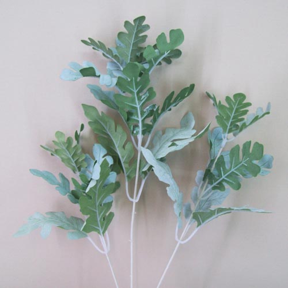 Artificial Cineraria Stem | Dusty Miller | Artificial Greenery