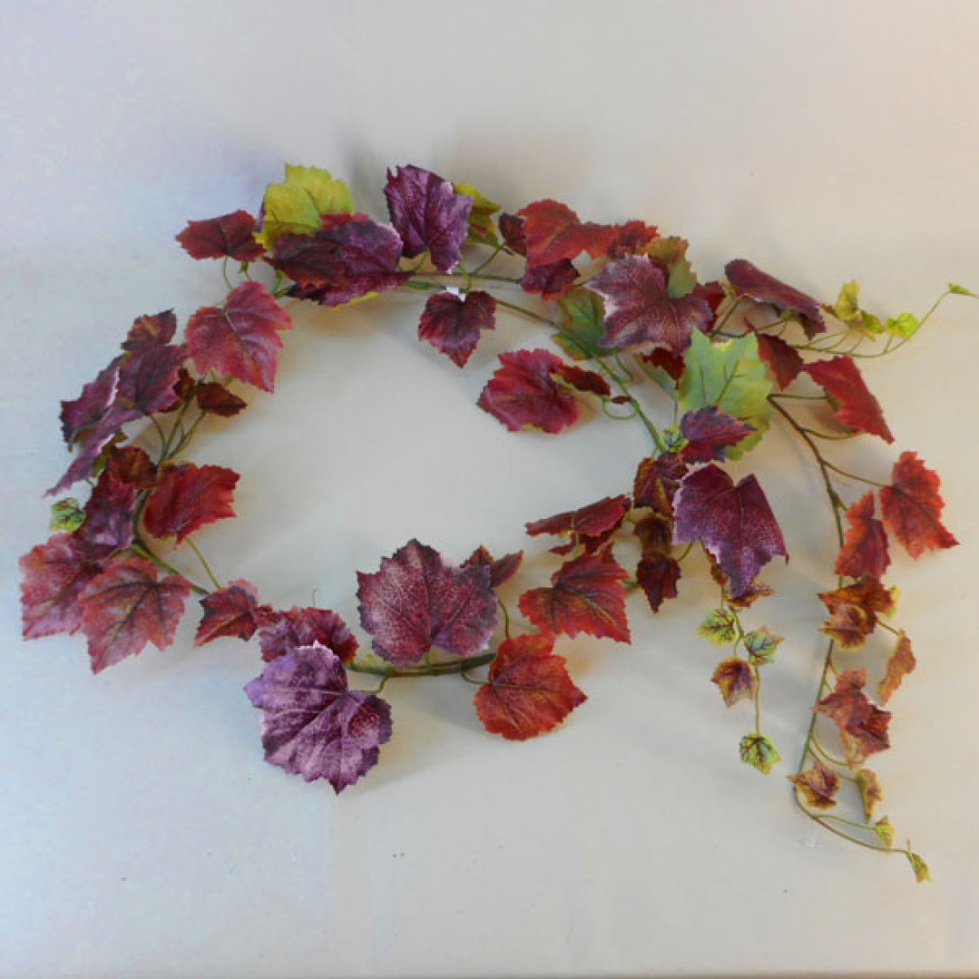 Artificial Grape Ivy Garland Burgundy | Artificial Leaves