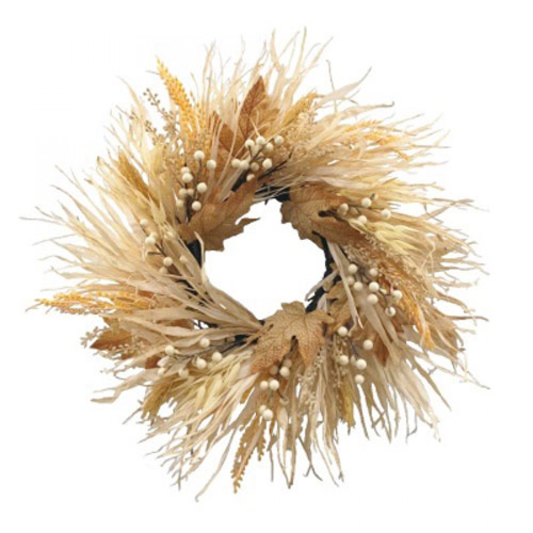 Foliage Wreath Dried And Artificial Mix 50cm Door Wreaths