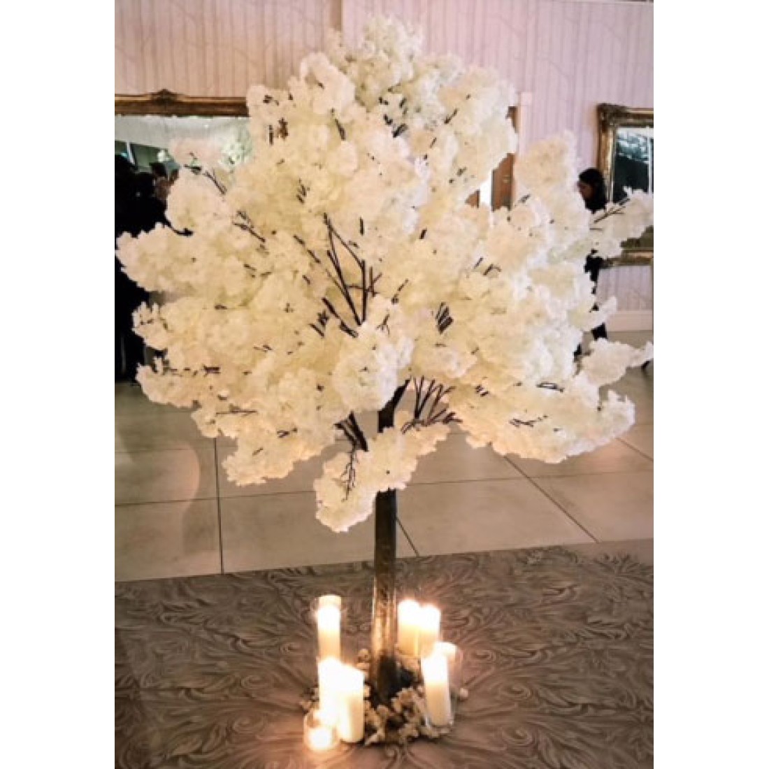 Artificial Cherry Trees Cream Blossom 140cm | Artificial Trees