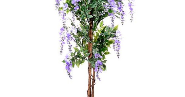 Artificial Wisteria Tree Purple 152cm - TS002