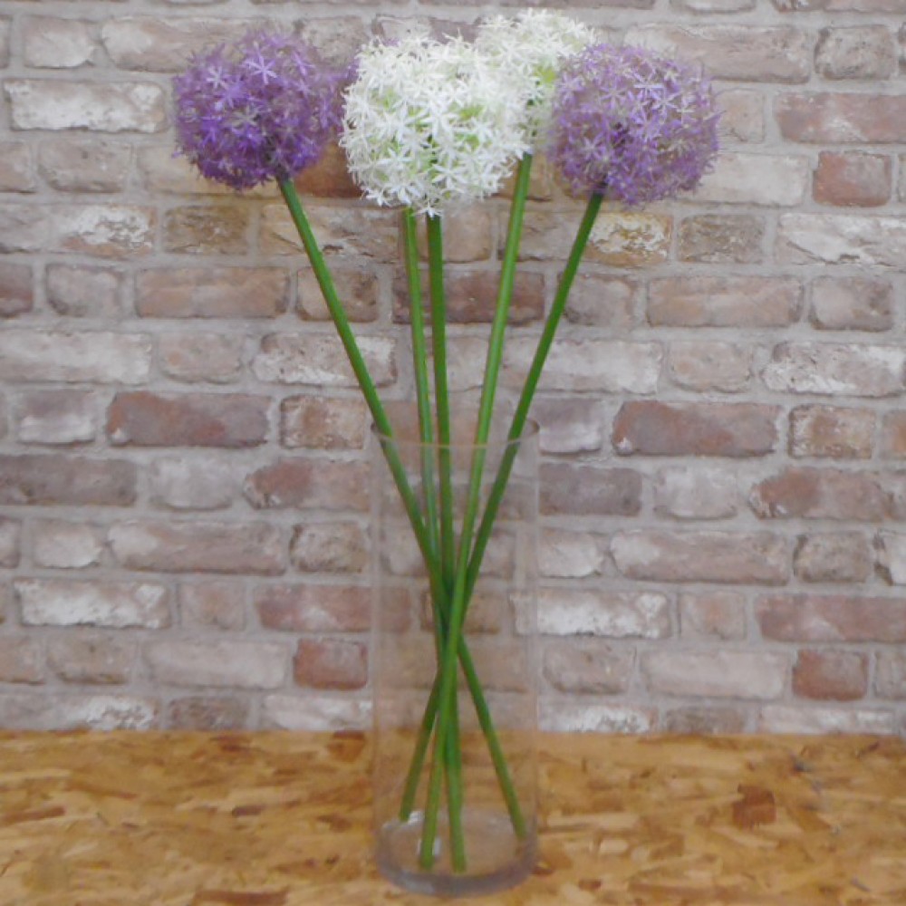 Large Artificial Allium Mount Everest 77cm | Artificial Flowers