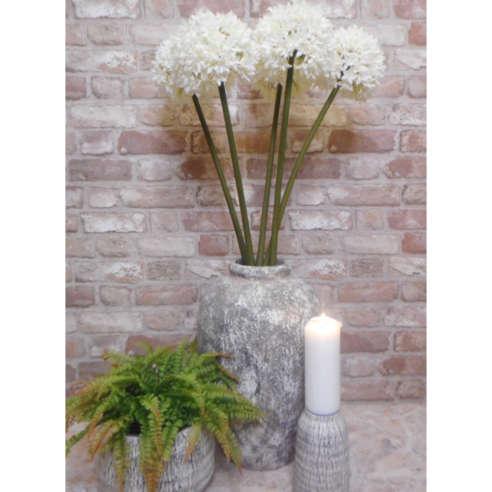 Giant Silk Allium Cream 83cm | Artificial Flowers