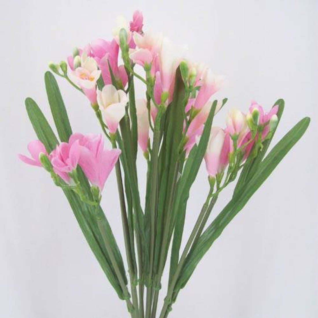 Silk Freesias Bunch Pink 50cm | Artificial Flowers