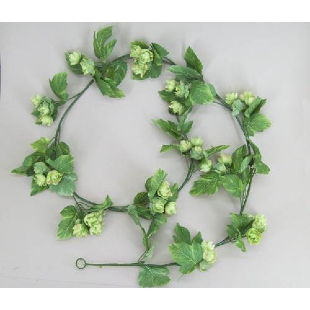 Artificial Silk Hops Garlands 200cm | Artificial Flowers