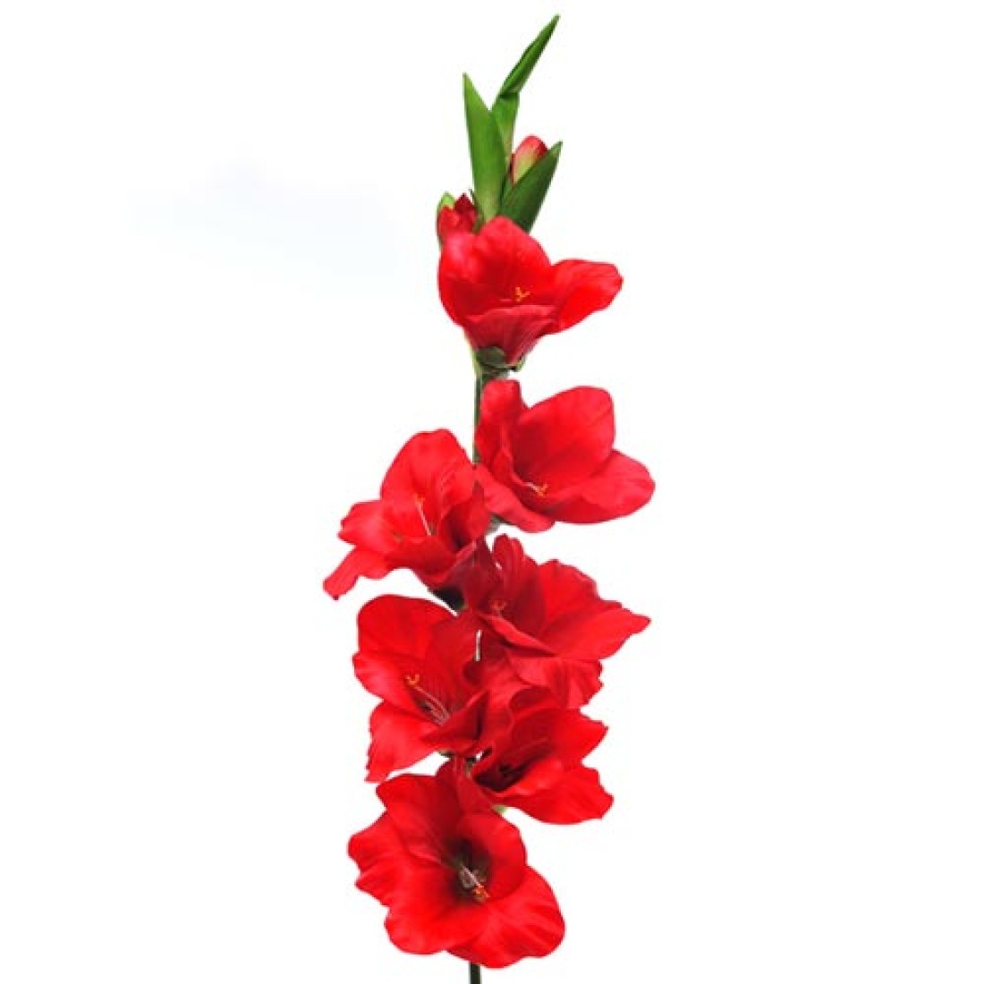 Artificial Gladiola Bright Red 96cm | Artificial Flowers