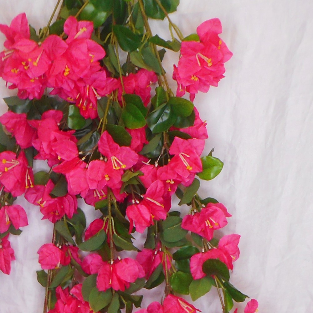 Trailing Bougainvillea Plant Hot Pink 122cm | Artificial Flowers