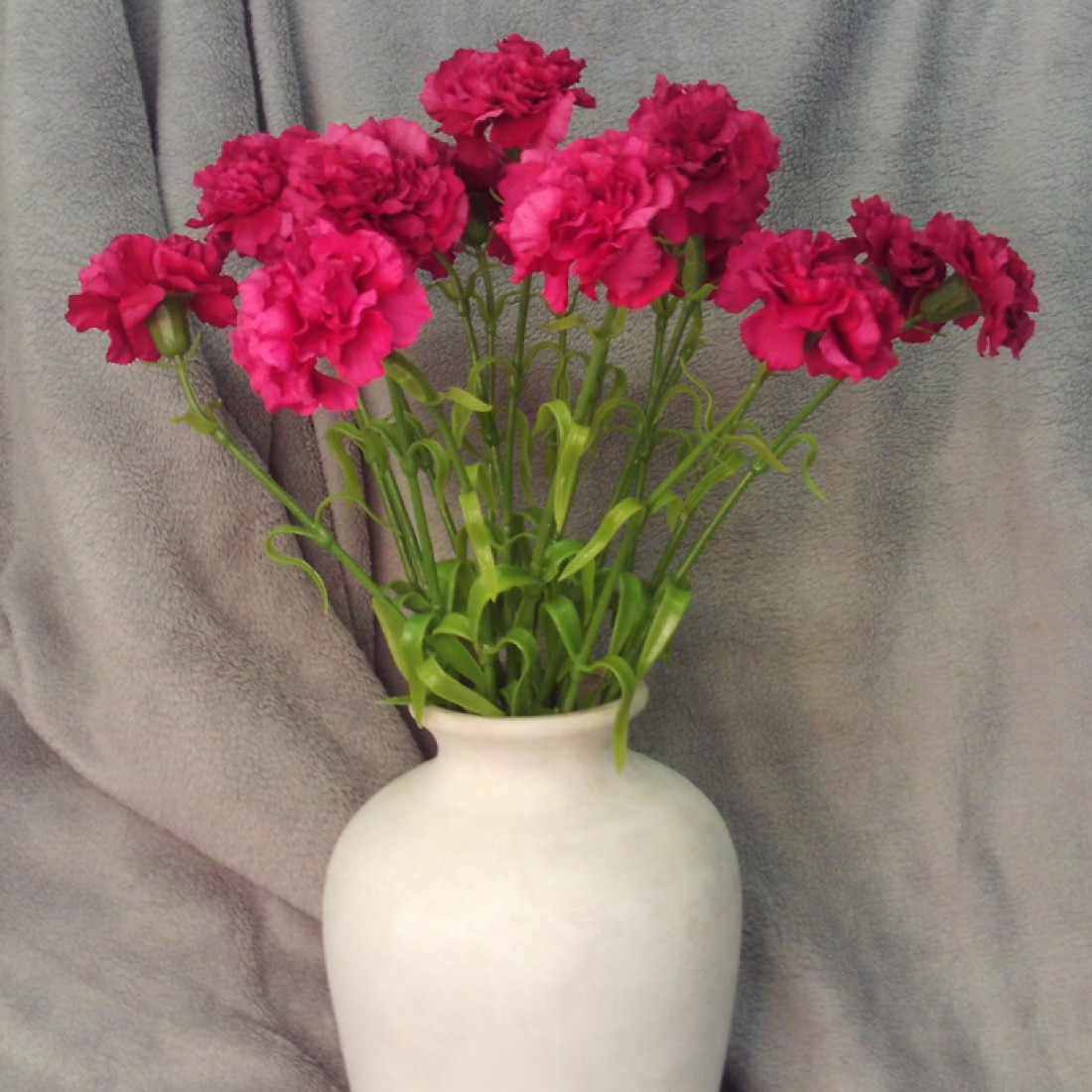 Silk Carnation Cerise Pink 60cm | Artificial Flowers