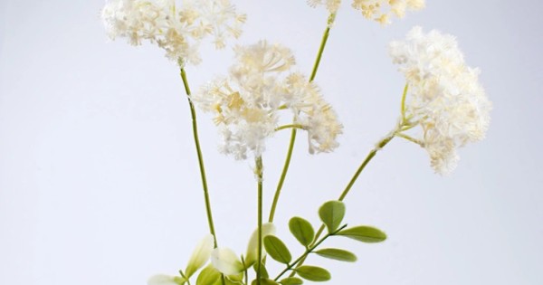 Artificial Chervil Flowers Cream 62cm | Artificial Flowers