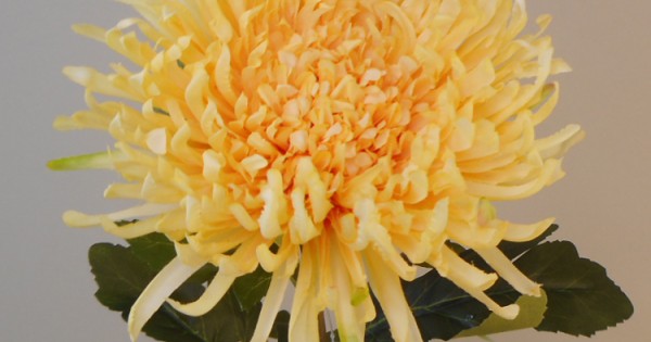 Artificial Fuji Mum Yellow 74cm | Artificial Flowers