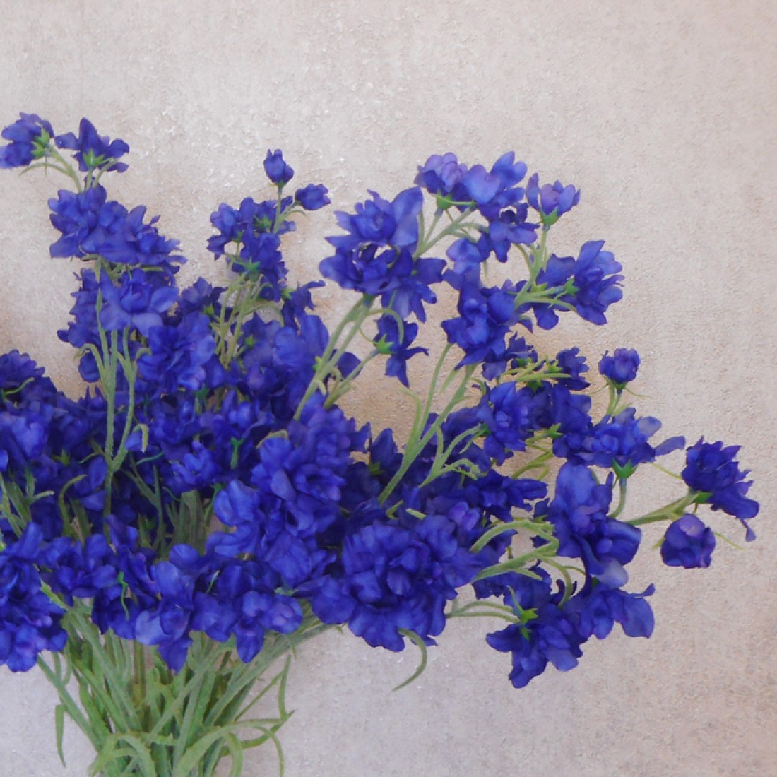 Artificial Flowers | Galaxy Delphinium Dark Blue 78cm