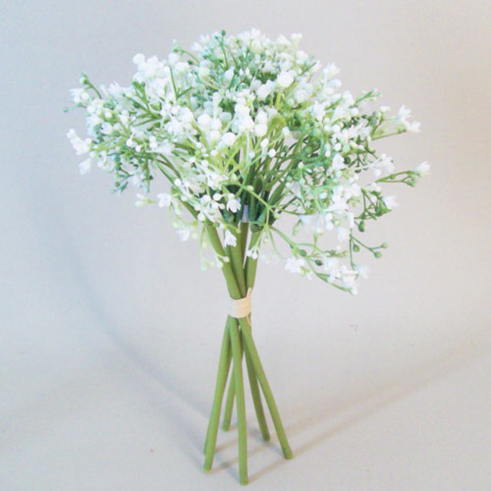 Artificial Gypsophila Bunch White 27cm | Artificial Flowers