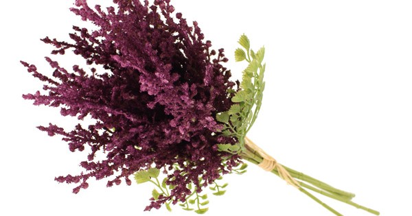 Artificial Heather Bundle Purple 38cm | Artificial Plants