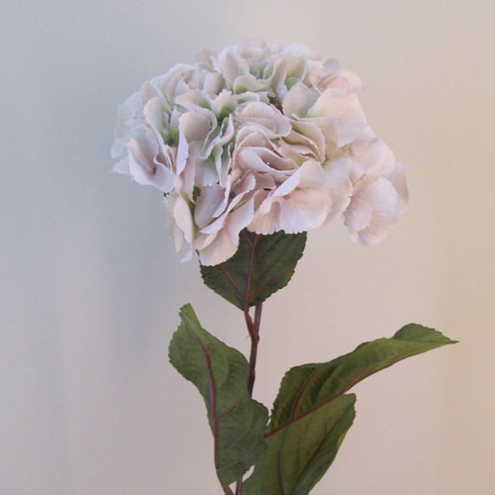 Artificial Hydrangeas Cream Beige 68cm | Artificial Flowers