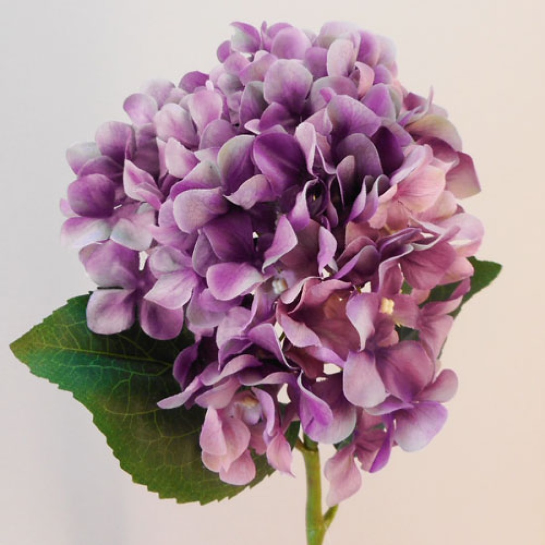 Rydal Artificial Hydrangeas Mauve Purple 53cm | Artificial Flowers