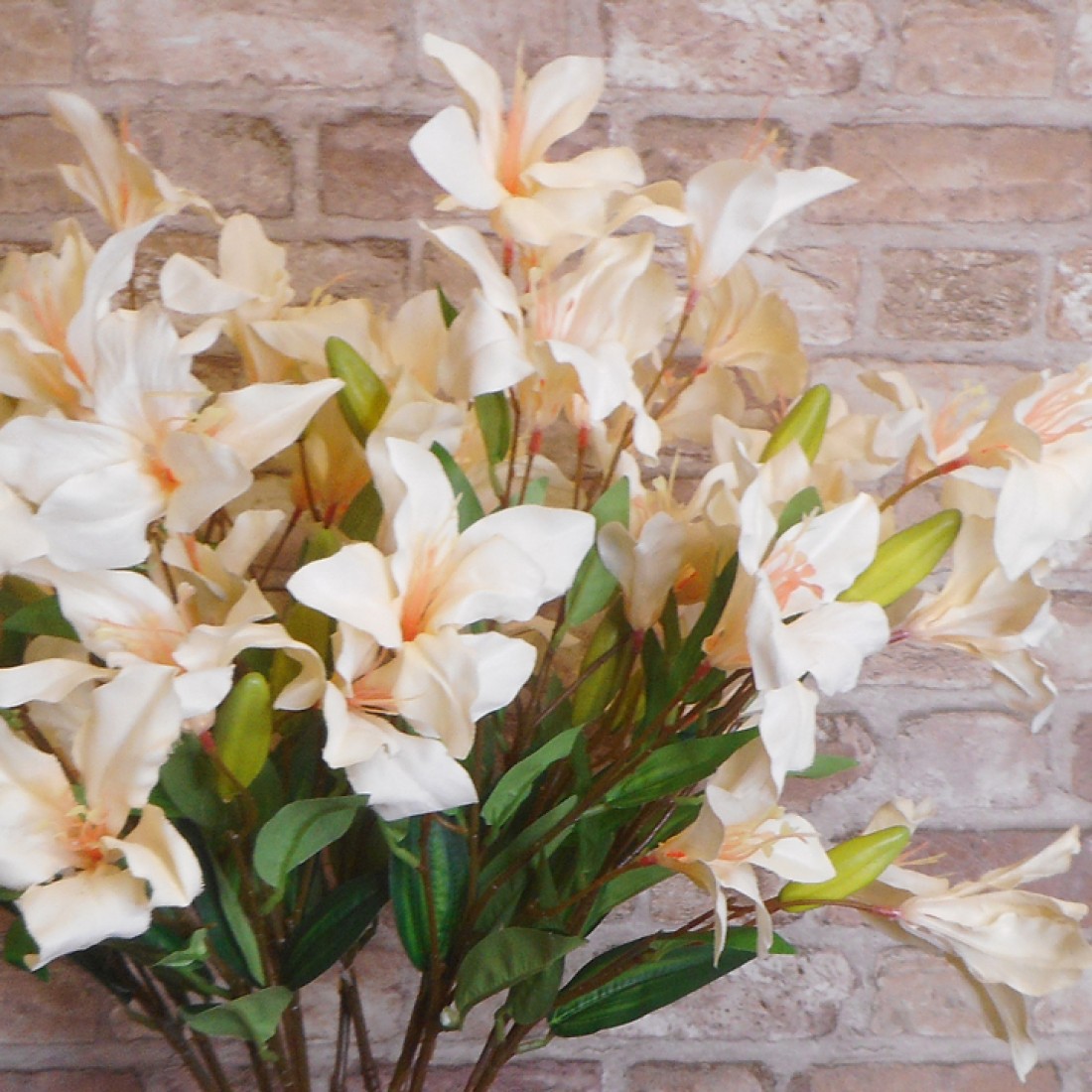 Artificial Oleander Peach 72cm | Artificial Flowers