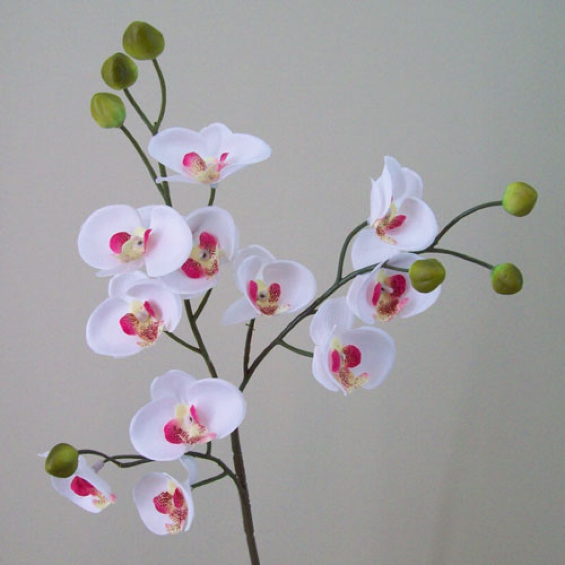 Mini Artificial Phalaenopsis Orchids White and Pink 57cm | Artificial ...