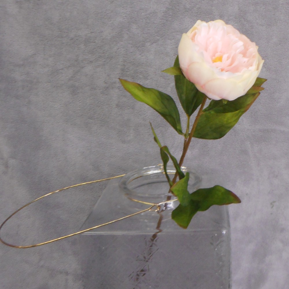 Artificial Peony Flowers Candy Crush Pink 62cm | Artificial Flowers