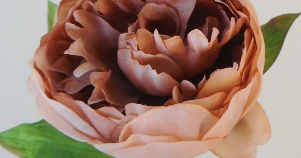 Peony Flowers Russet 62cm | Artificial Flowers