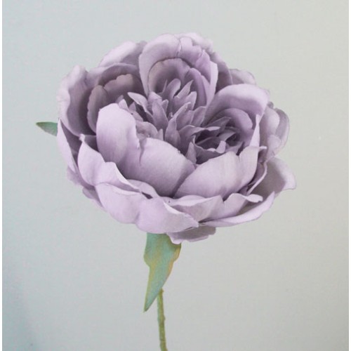 Artificial Flowers | Romance Artificial Rose Bud Lilac 45cm