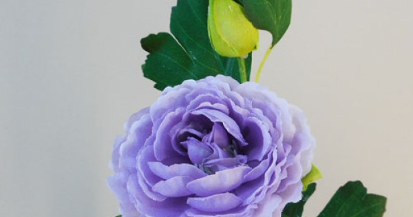 Artificial Flowers | Ranunculus Lilac 43cm
