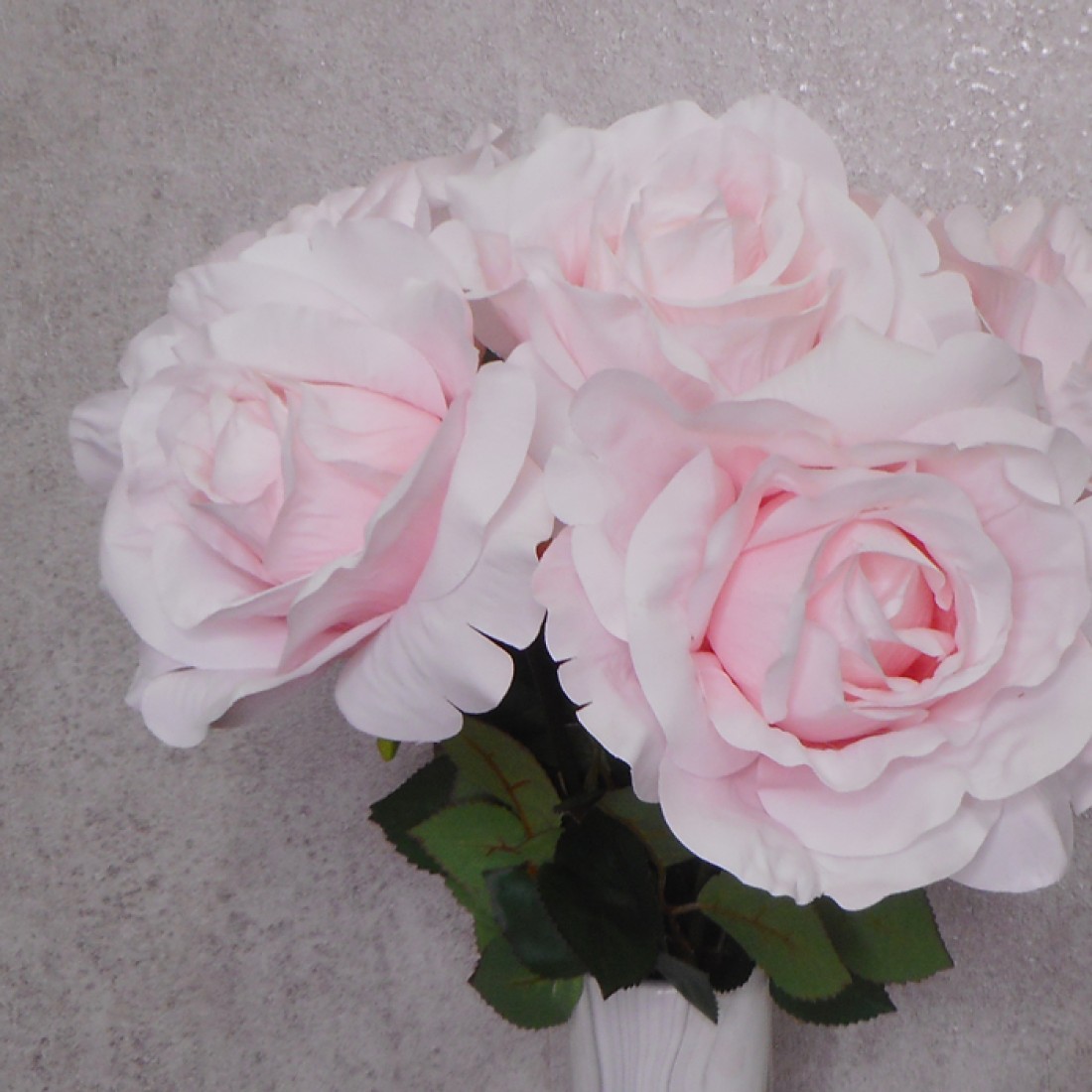 Anastasia Artificial Rose Pale Pink 64cm | Artificial Flowers