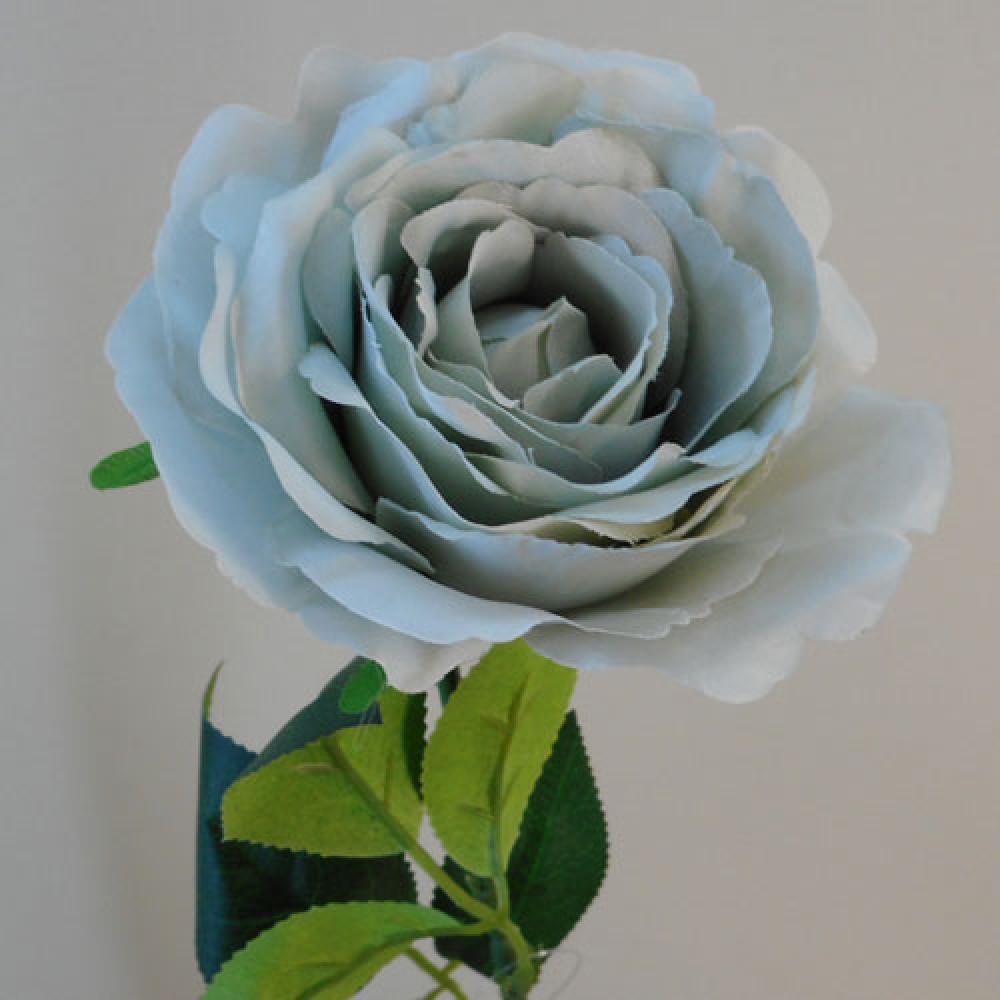 Artificial Rose Duck Egg 63cm | Artificial Flowers