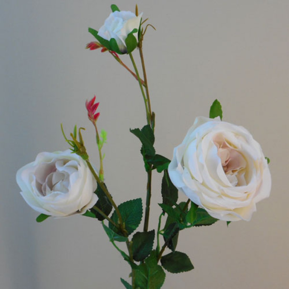 Artificial Rose Spray Earl Grey 65cm | Artificial Flowers