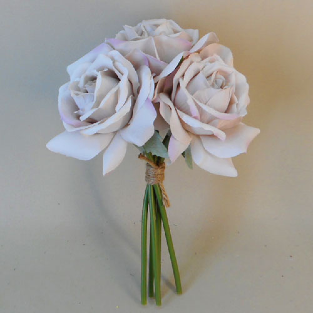 Artificial Roses Posy Earl Grey 26cm | Artificial Flowers