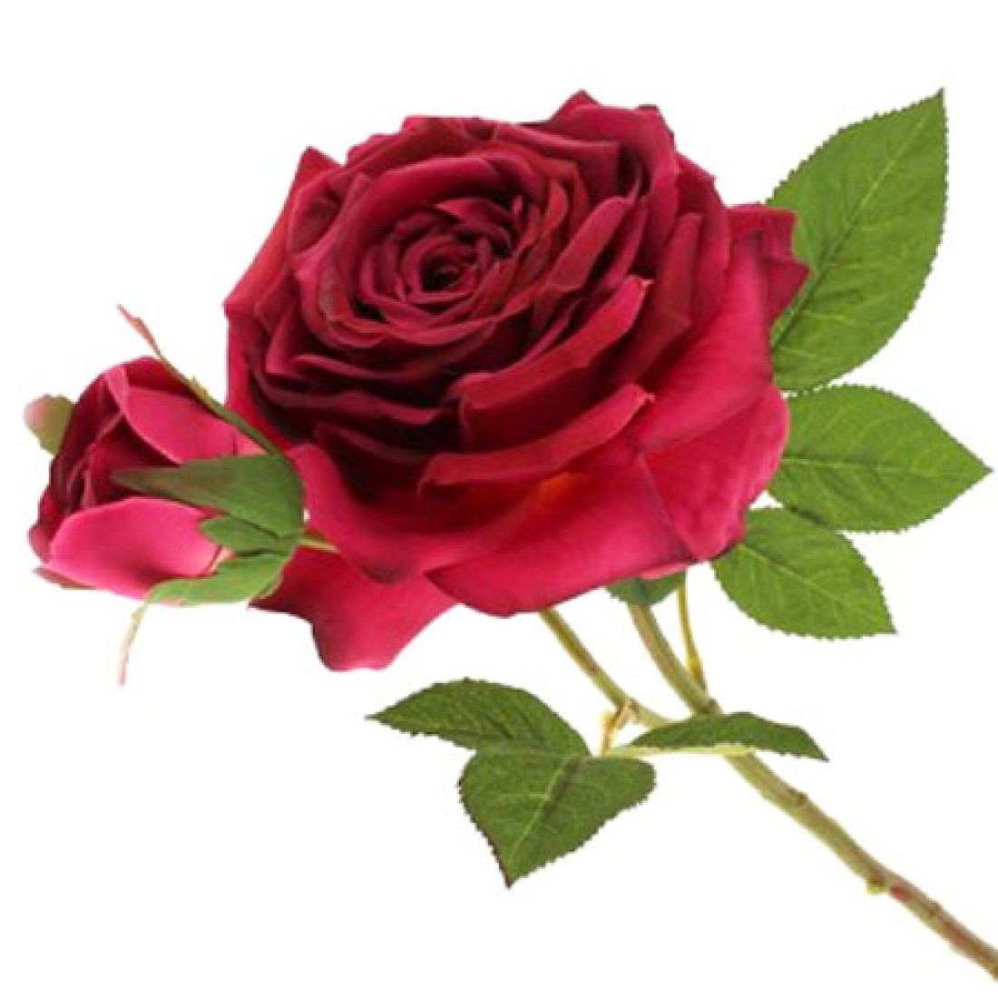 Artificial Roses Spray Red Supreme 38cm | Artificial Flowers