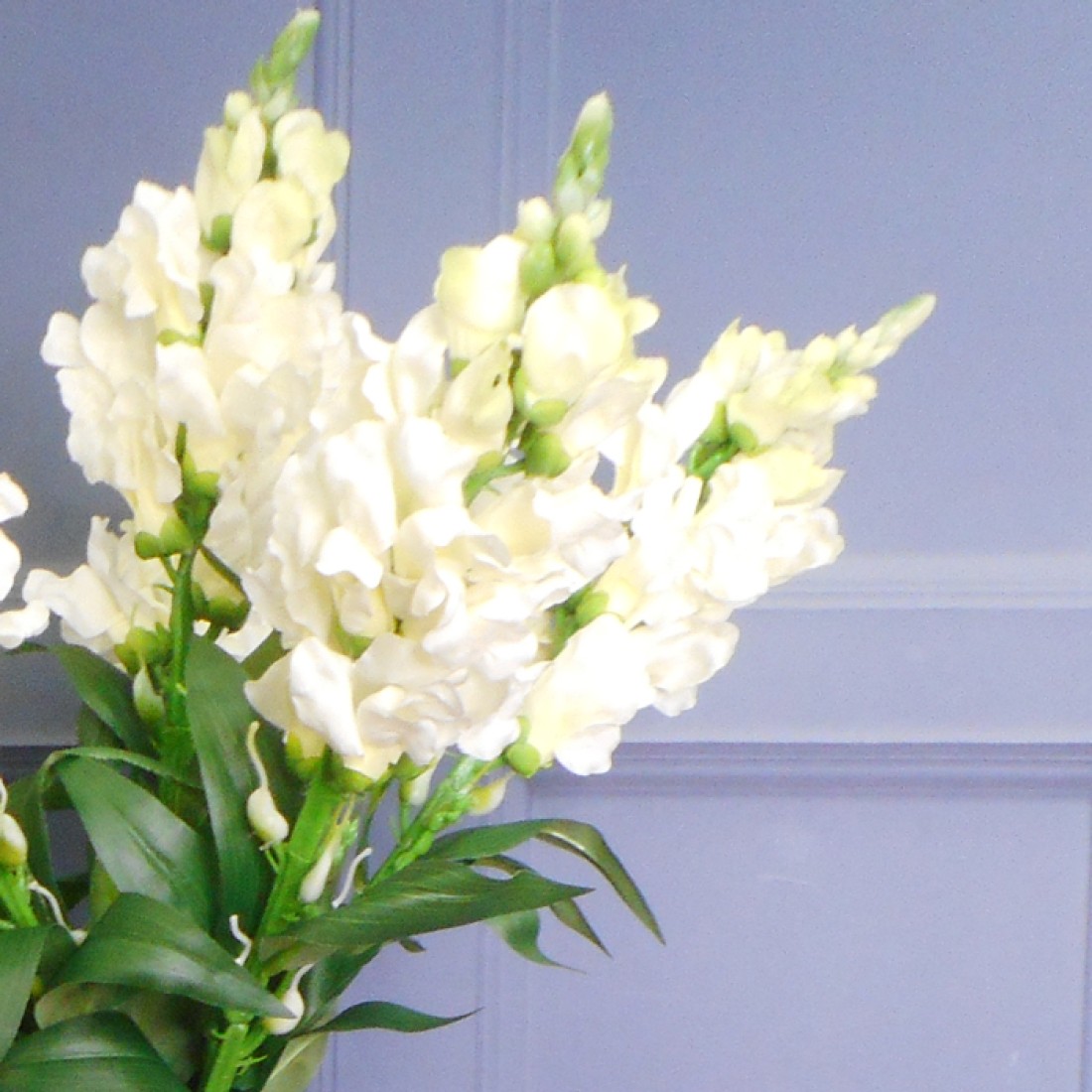 Snapdragon Ivory 59cm | Artificial Flowers