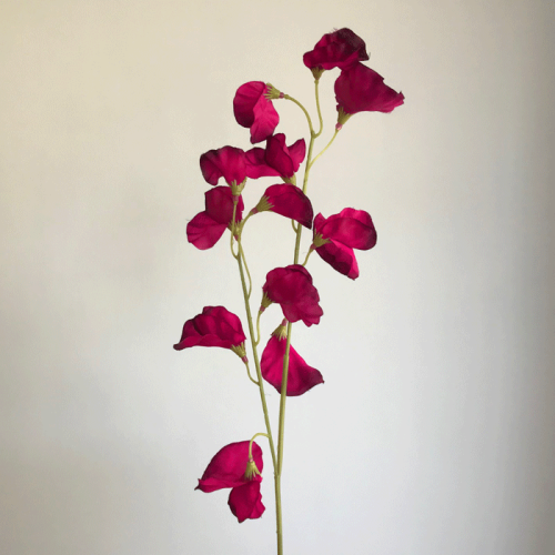 Artificial Sweet Peas Posy Lavender 42cm | Artificial Flowers