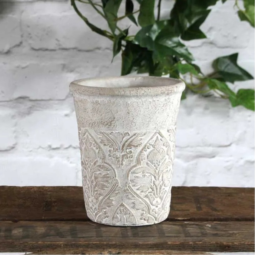 Baroque Flower Pot 16cm | Vases and Containers