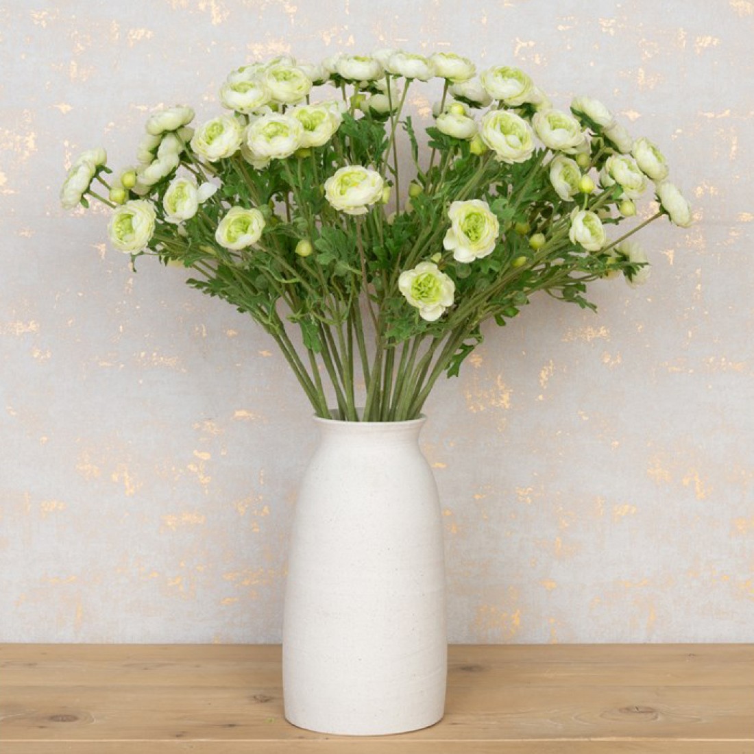 Zen Slim White Ceramic Vase 30cm | Flower Vases