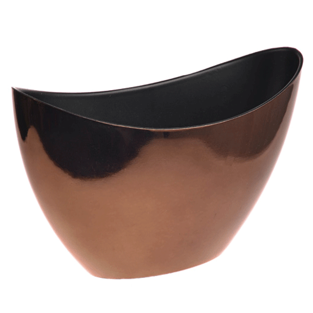 Plastic Pot Cover Copper Recyclable 24cm | Vases and Containers