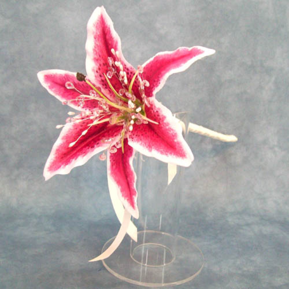 Stargazer Lily Fairy Wand | Artificial Wedding Flowers