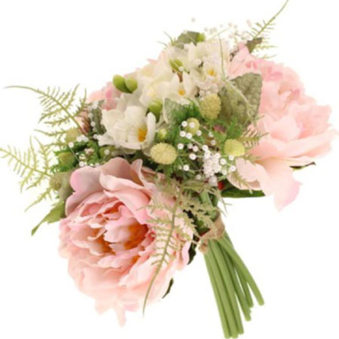 Luella Peony Posy Pink 32cm | Artificial Flowers
